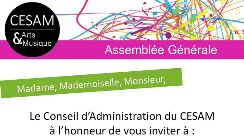 Assemblée Générale annuelle exercice 2021-2022 – CESAM